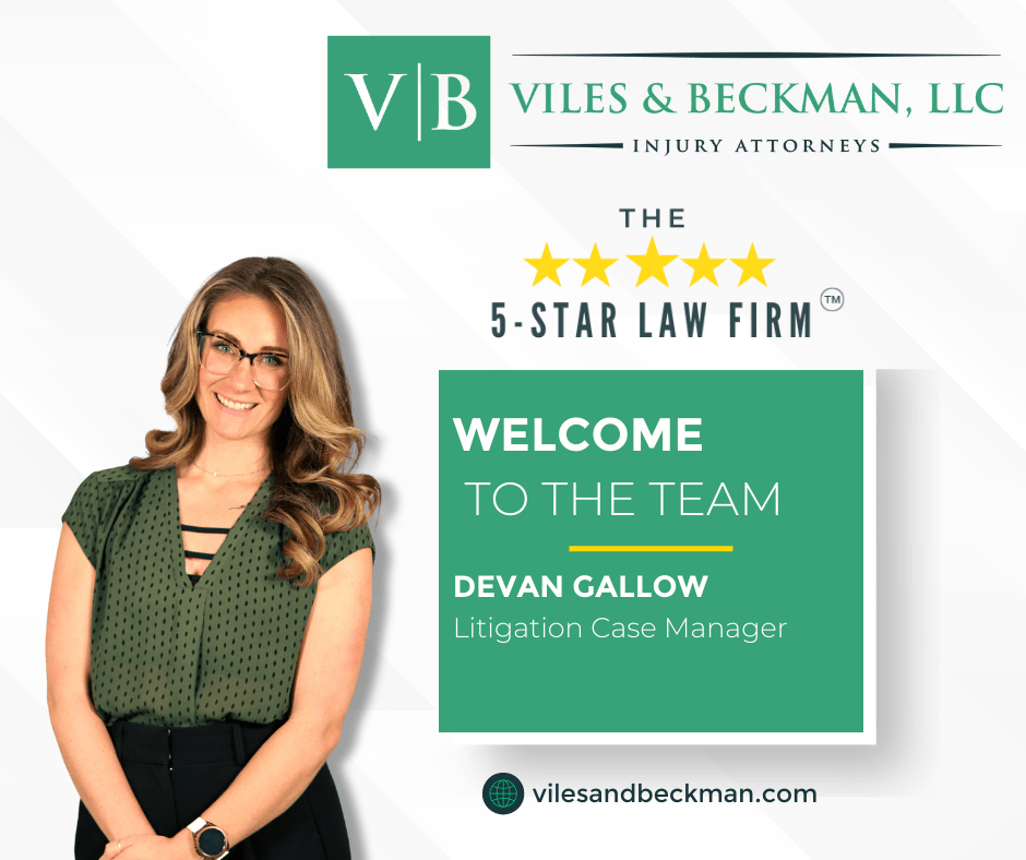 A Warm Welcome To Our Newest Star - Devan Gallow | Viles & Beckman, LLC